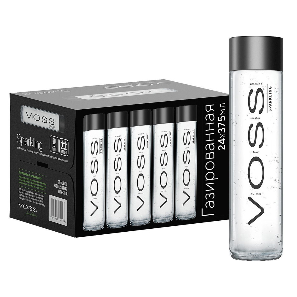 Вода питьевая и минеральная VOSS (Восс) – купить воду питьевую и ...