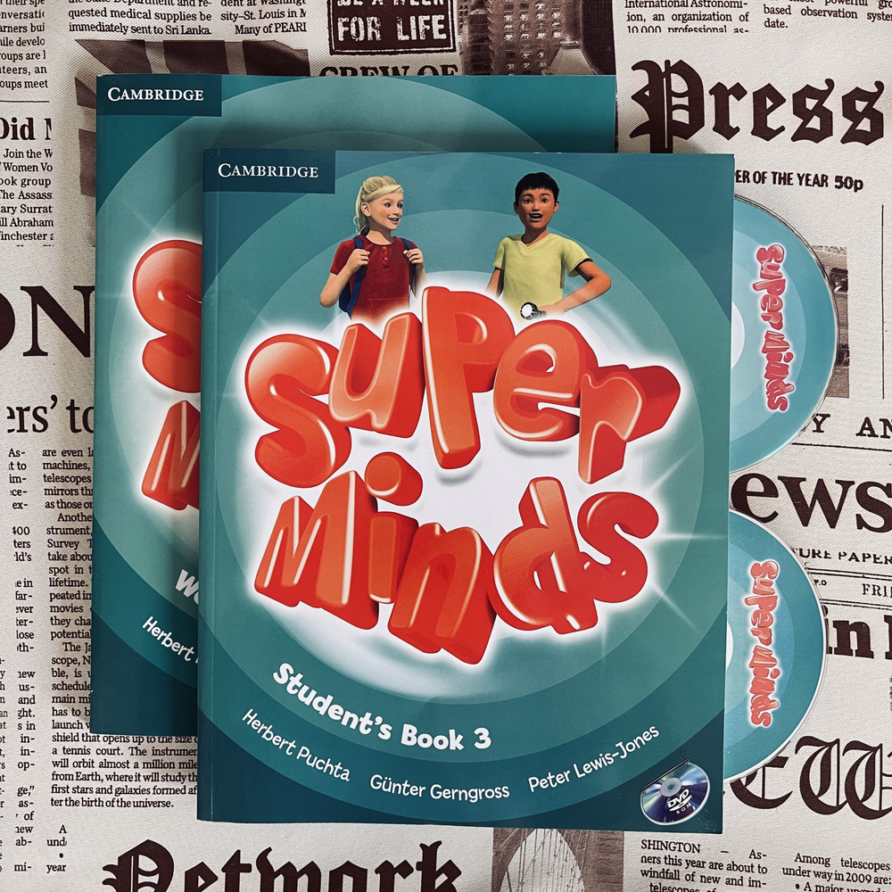 Super Minds 3. Student's Book+Workbook+CD+DVD - купить с доставкой по ...