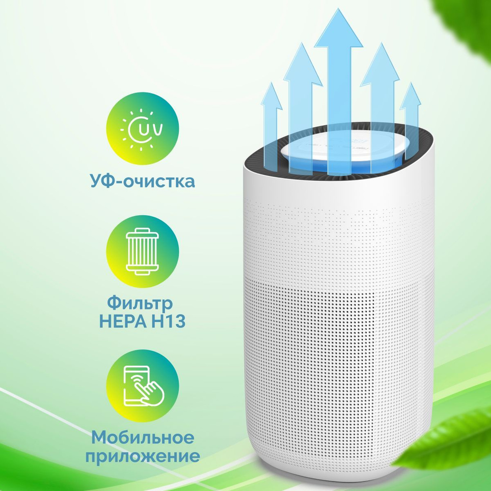 Очиститель воздуха Genio AirClean 40, белый - купить по выгодным ценам ...