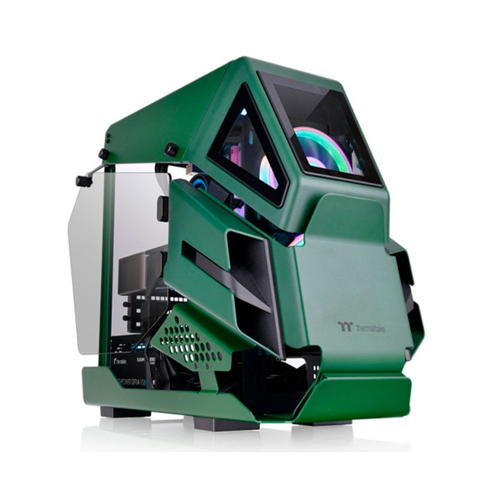 Thermaltake Компьютерный корпус Thermaltake AH T200 Racing Green без Б ...