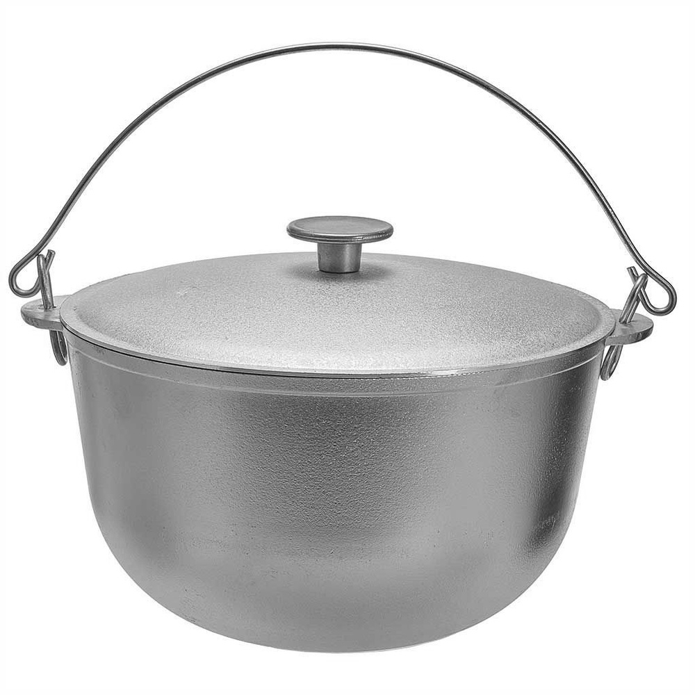 Котелок походный алюминий, 6 л, с крышкой, с дужкой, Гардарика - купить ...