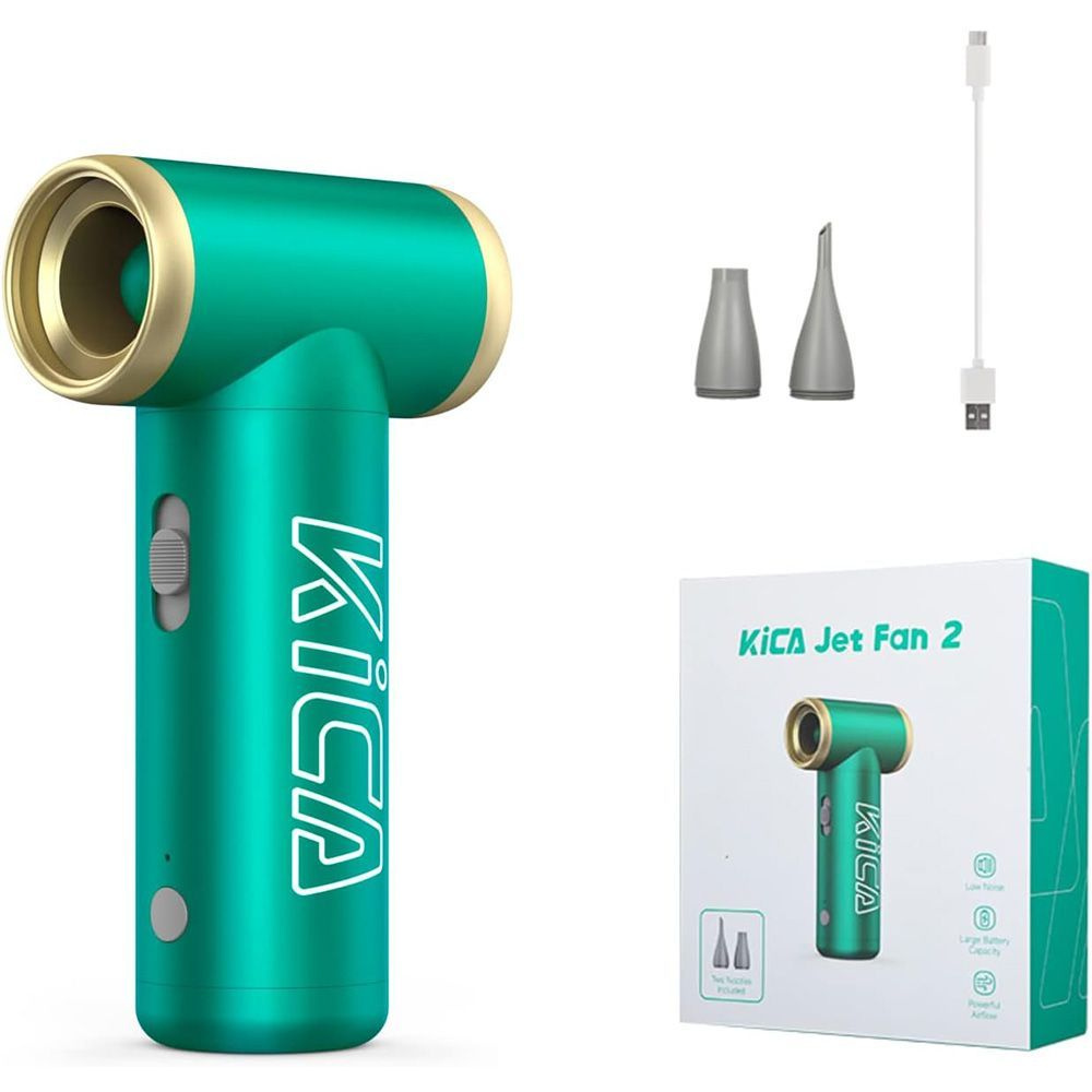 KiCA JET FAN 2 Mini Electric Air Duster Fan Многоцелевой вентилятор для ...