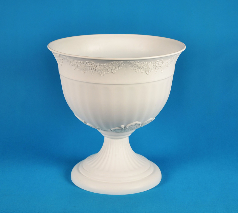 Вазон Венеция №5 белый 22л - купить с доставкой по выгодным ценам в ...