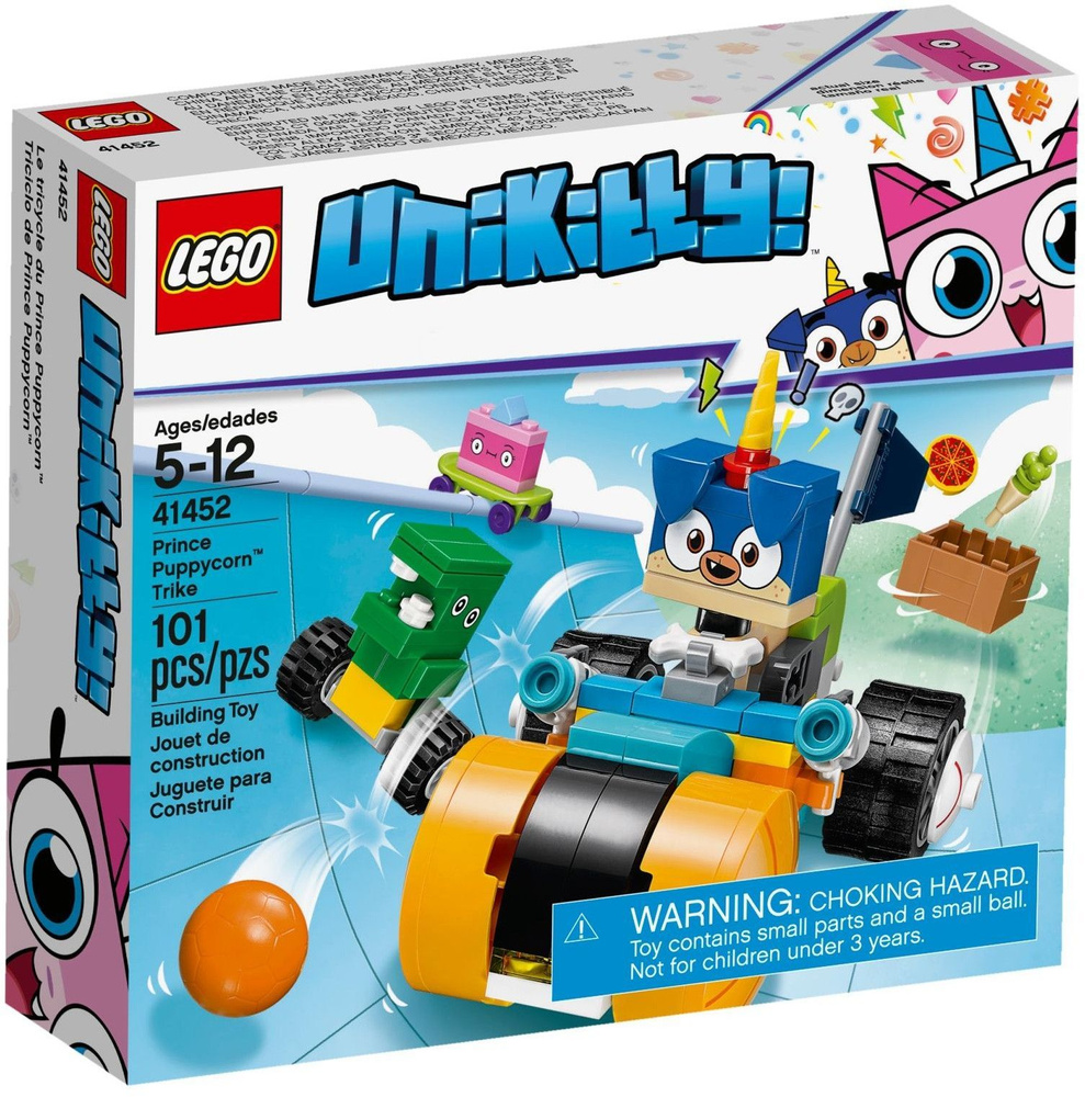 Конструктор LEGO Unikitty 41452 Велосипед принца Паппикорна - купить с ...