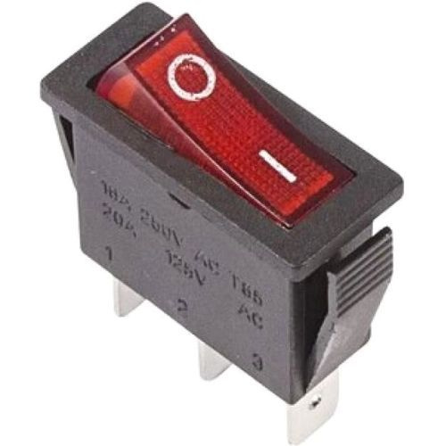 Выключатель клавишный Rexant 36-2210 250V 16A (3с) ON-OFF красный с подсветкой купить на OZON по ...