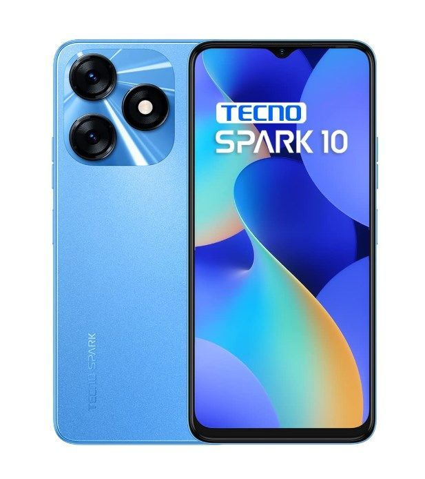 Смартфон Tecno Spark 10 8 Gb 128 Gb Meta Blue Ki5q купить по