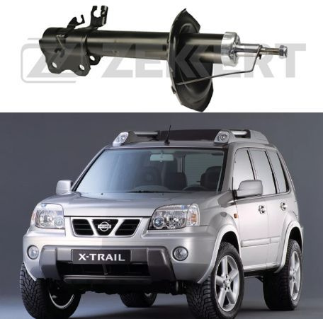 Амортизаторы передние лев/прав цена за (комплект 2шт) на Nissan X-Trail ...