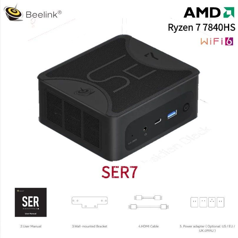 Микрокомпьютер Beelink SER 7 - купить по низким ценам в интернет ...