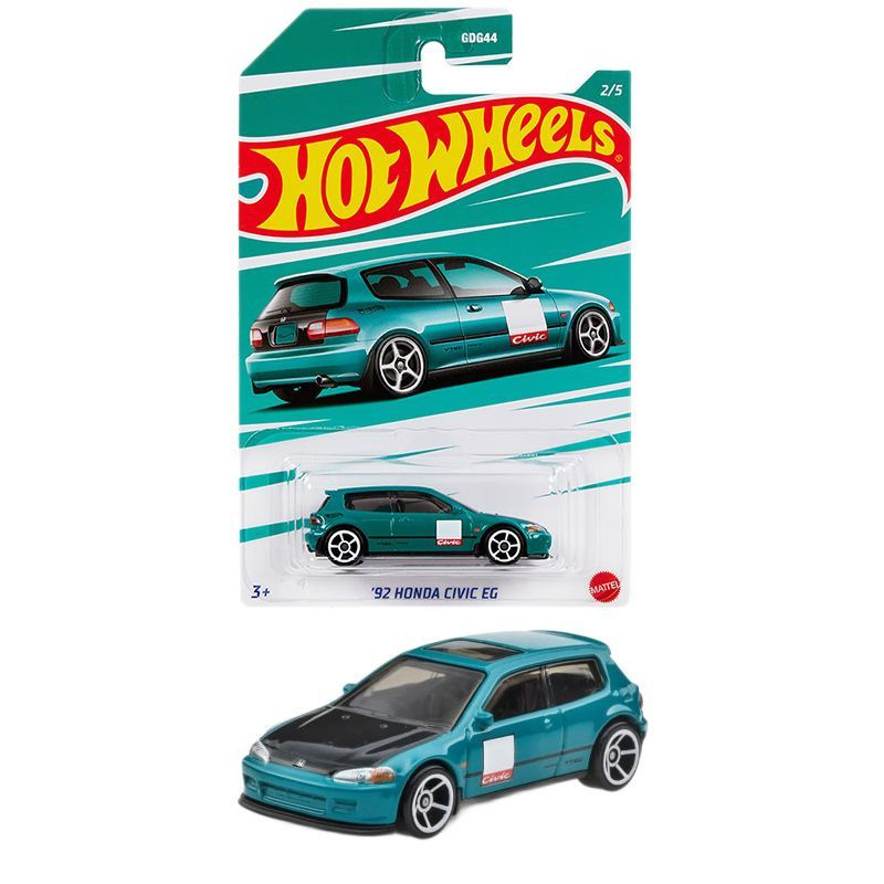 Машинка коллекционная Mattel Hot Wheels GDG44 92 HONDA CIVIC EG - купить с доставкой по выгодным ...