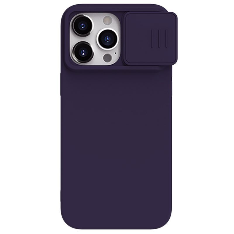 Чехол для iPhone 15 Pro Max Nillkin CamShield Silky Magnetic silicone ...