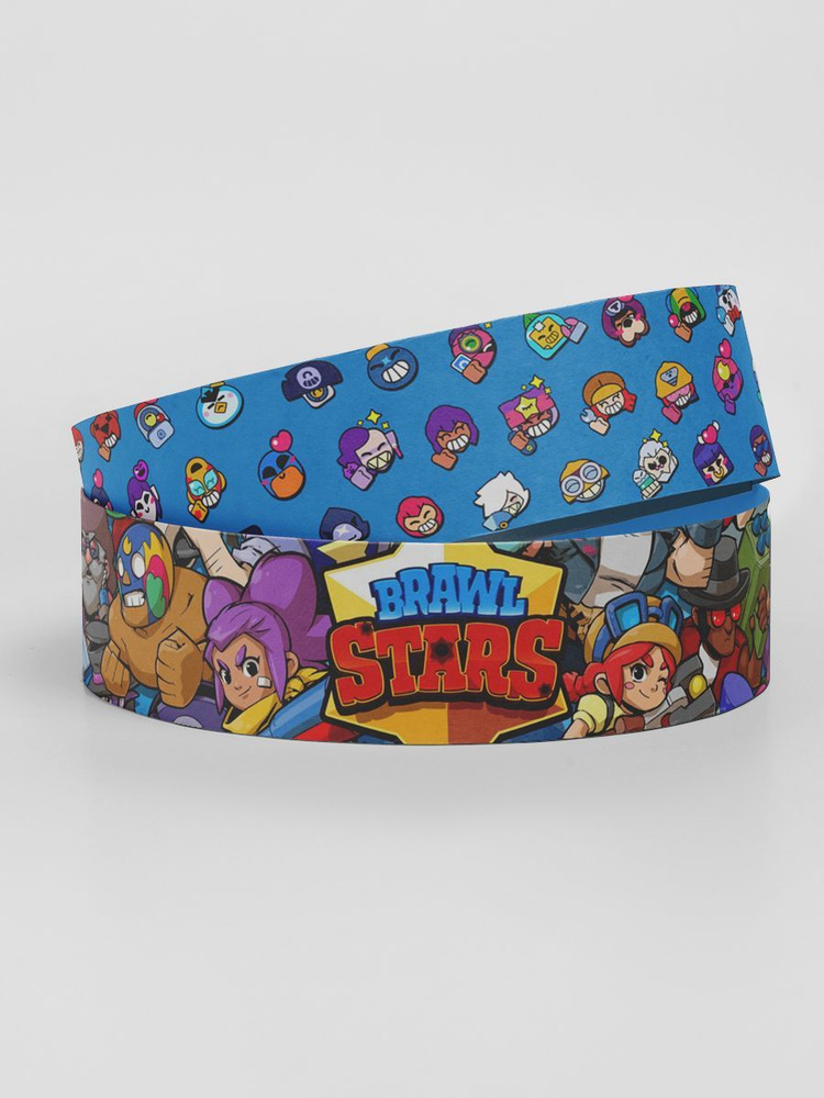 Браслет детский тканевый двусторонний Brawl Stars Бравл Старс - купить ...