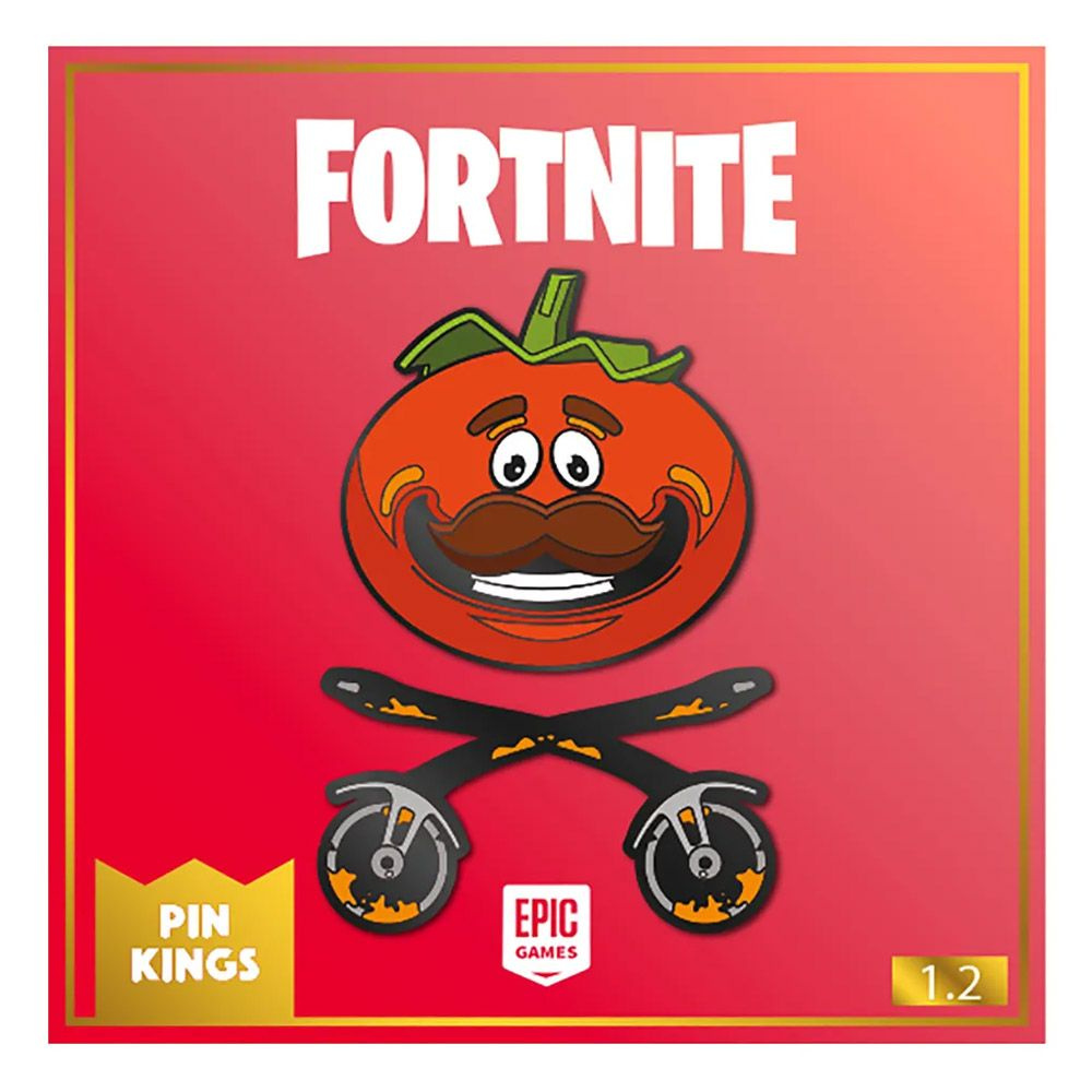 Значок Pin Kings Fortnite 1.2 Tomatohead - набор из 2 шт - купить с ...
