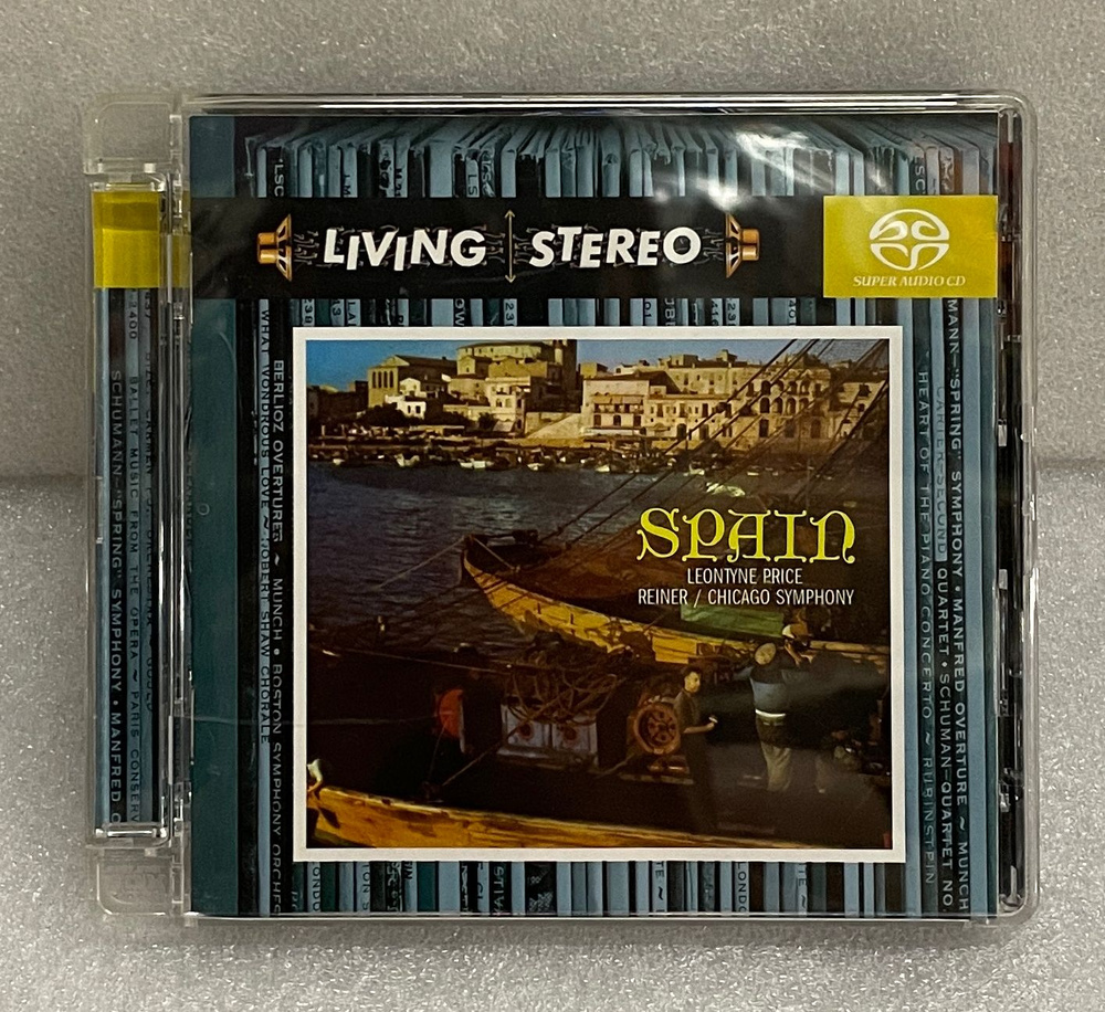 SACD Музыка SACD Leontyne Price, Manuel De Falla, Isaac Albeniz ...