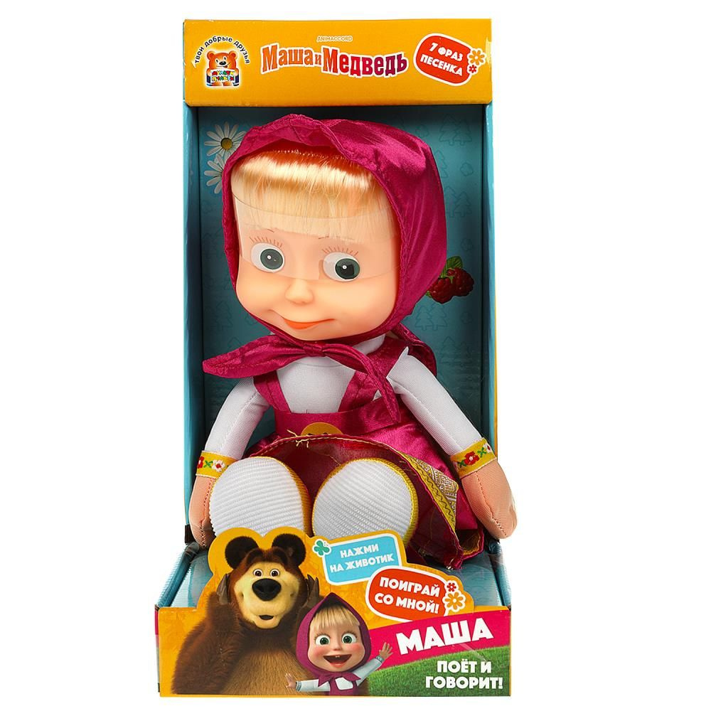 Мягкая игрушка Маша и Медведь - купить с доставкой по выгодным ценам в ...