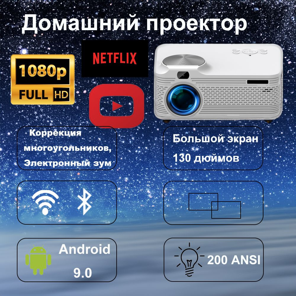 Проектор RyeU tsm981 купить по доступной цене с доставкой в интернет ...