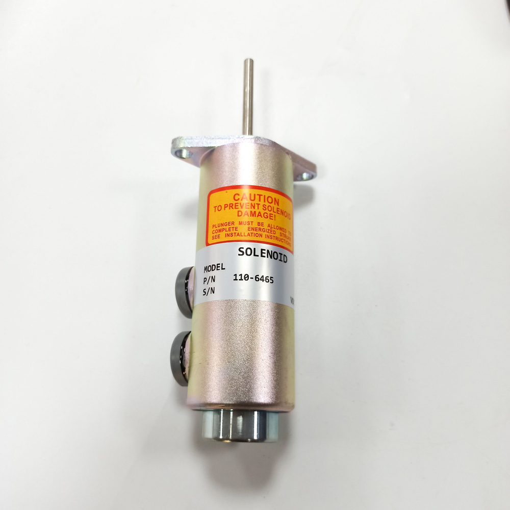 Электромагнитный клапан 110-6465 1106465 Дизельный двигатель 24 В для ...