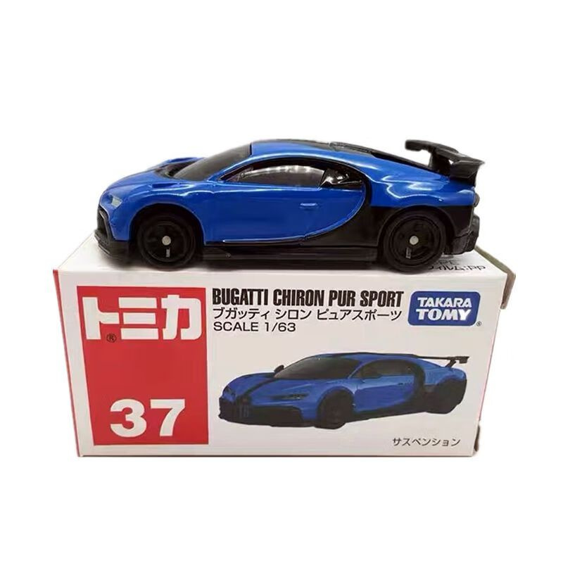 Takara Tomy Tomica 37 Bugatti Chiron Pur Sport Коллекционная модель 1: ...