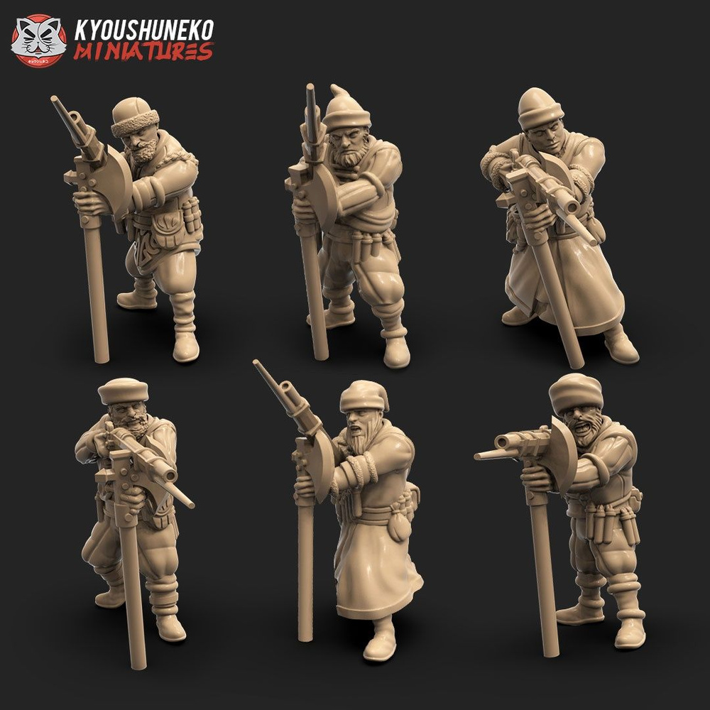 Warhammer Fantasy Kislev Guards Gunners/Кислевитские стражники стрелки ...