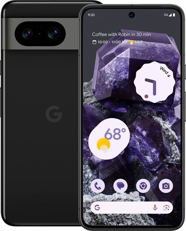 Смартфон Google Pixel 8 8/128 ГБ 128 ГБ 8 ГБ Черный OLED/AMOLED купить ...