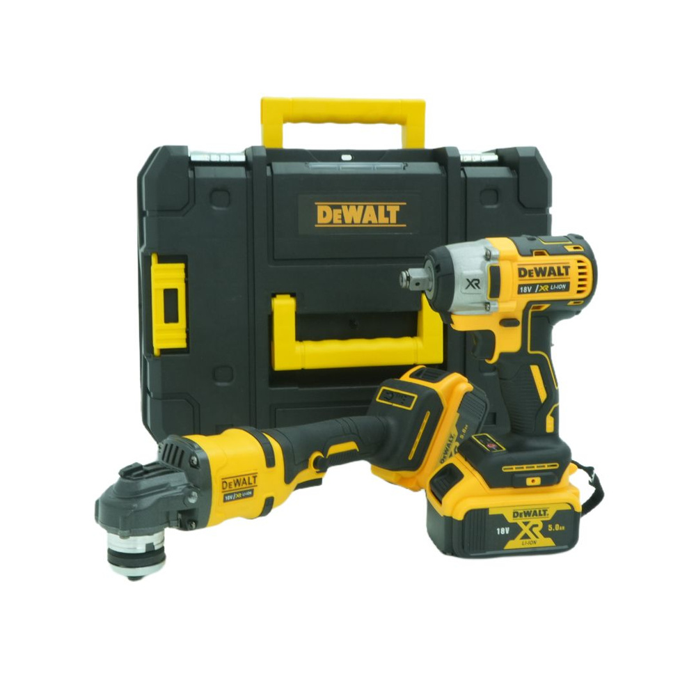 Набор Бесщеточных инструментов Dewalt 2в1 DCF880 и DCG414 18V 5.0AH ...