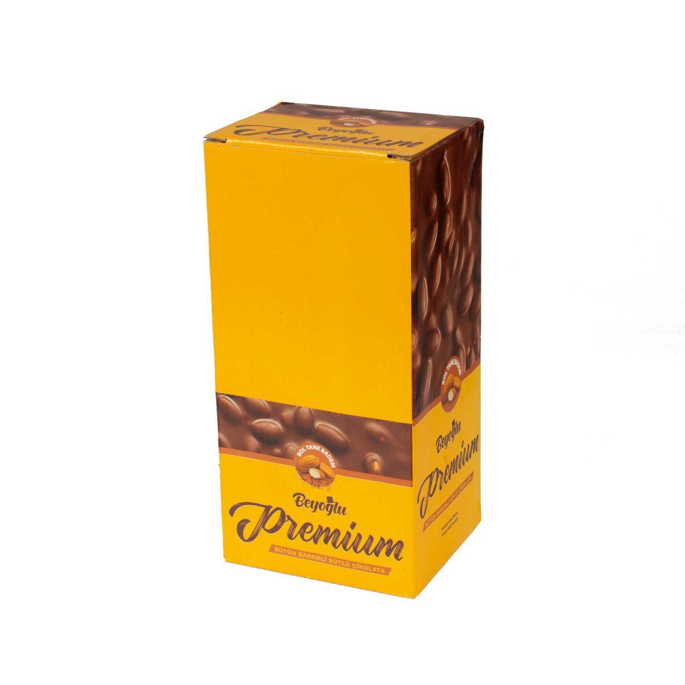 Молочный шоколад Premium с цельным миндалем 75гр.*12шт. - купить с ...