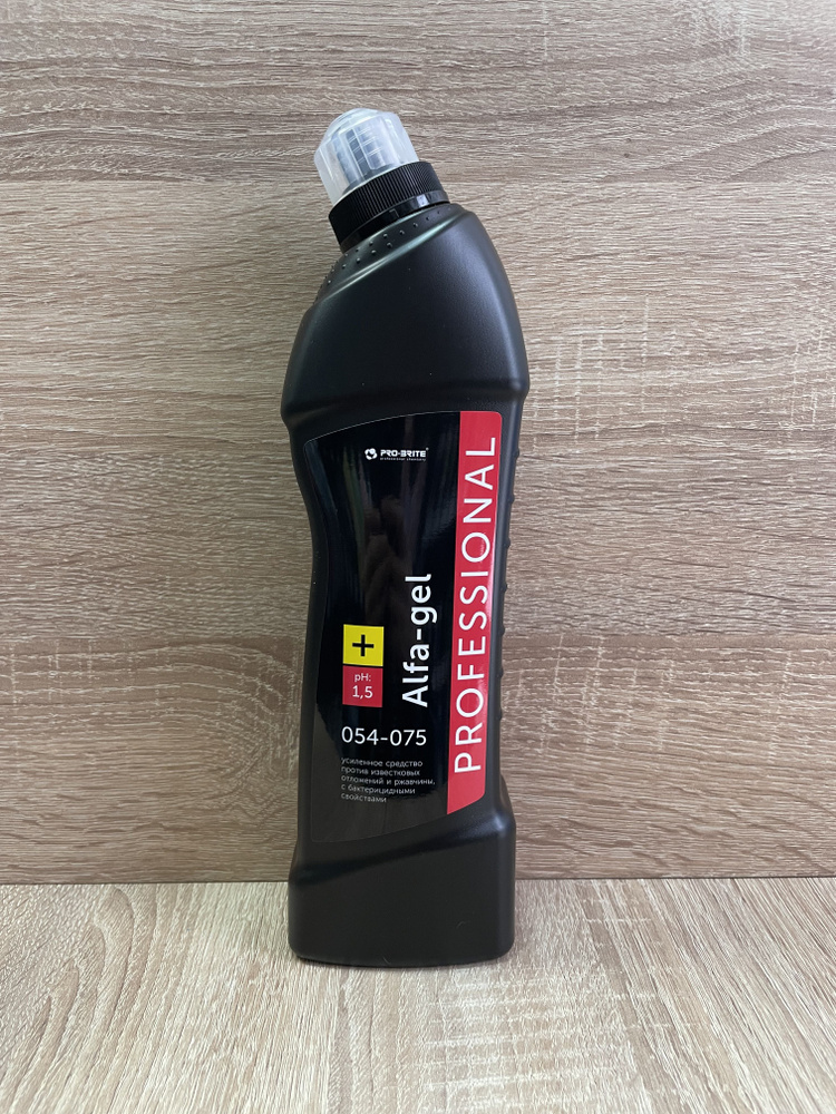 ALFA-GEL Сильнокислотное чистящее средство от ржавчины и известкового ...