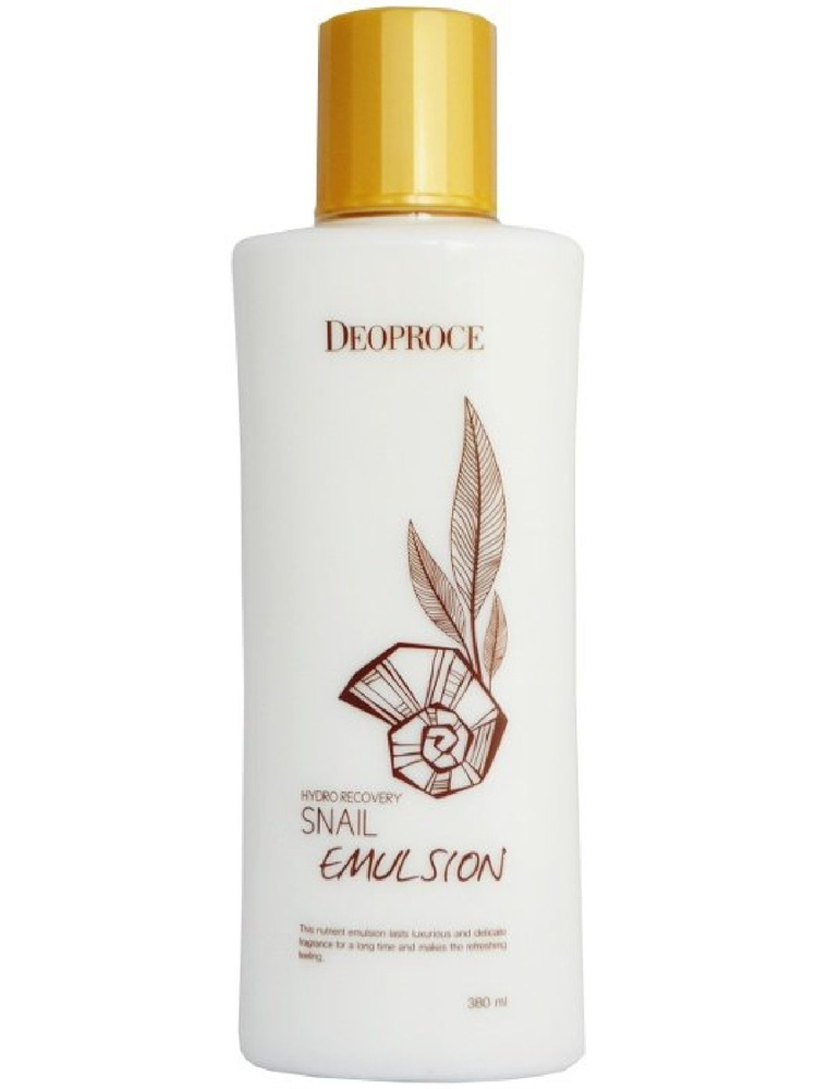DEOPROCE/ Эмульсия DEOPROCE HYDRO RECOVERY SNAIL EMULSION 380ML ...
