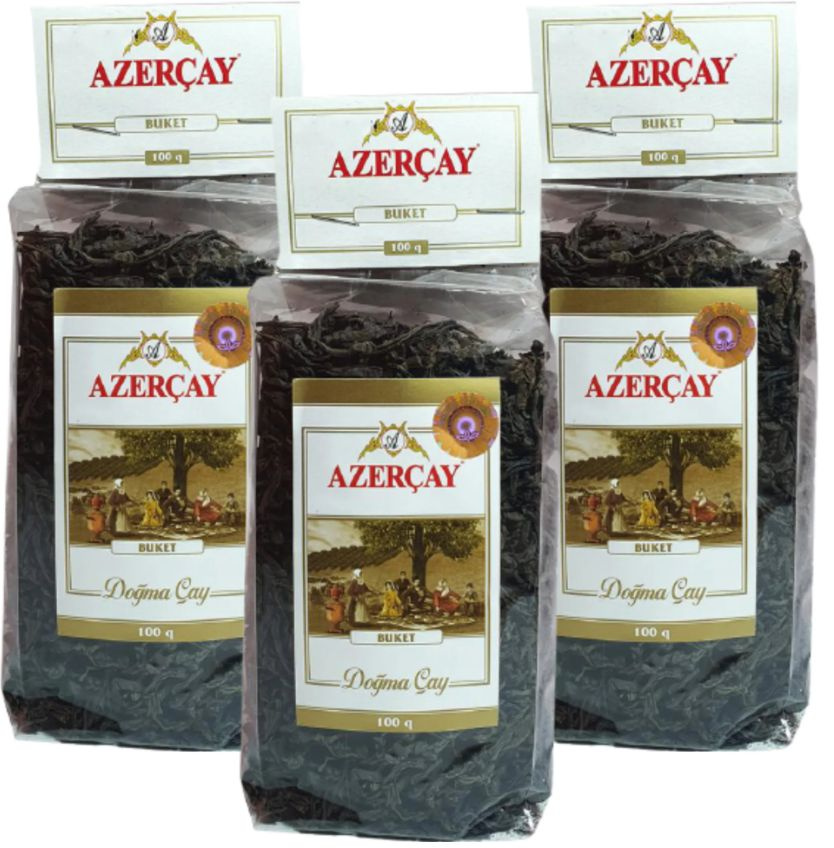 Чай Азерчай 100гр м/у Букет - 3 штуки купить на OZON по низкой цене ...