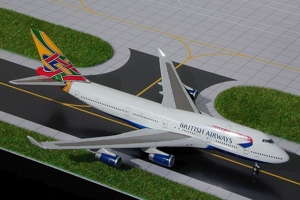 Модель коллекционная Boeing b 747-436 british airways g-civp - купить в интернет-магазине OZON ...