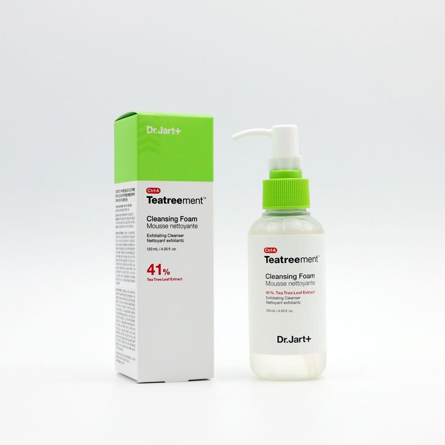 Dr. Jart+ очищающая пенка для умывания Teatreement Cleansing Foam, 120 ...