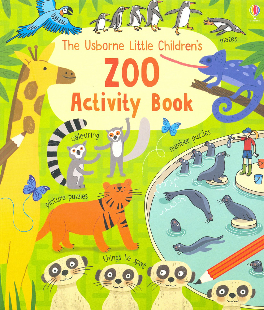 Little Children's Zoo Activity Book Gilpin Rebecca Книга на Английском ...