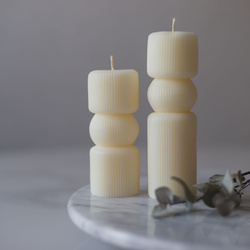 Набор свечей "Без отдушки", 13 см, 3 шт купить по выгодной цене в ...