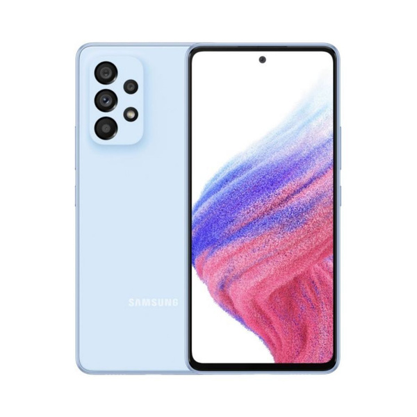 Смартфон Samsung Galaxy A53 5G SM-A536E 128 ГБ 6 ГБ Синий OLED/AMOLED ...