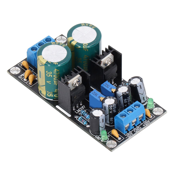 LM317 + LM337 регулируемая плата регулируемого источника питания с ...
