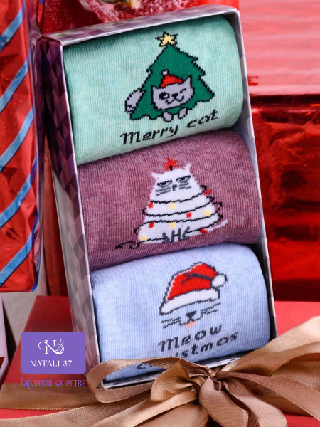 Комплект носков Женский Berchelli, размер 23, 25 Трикотаж Зима светло-зеленый, розовый ...