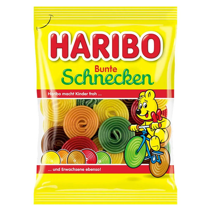 Жевательный мармелад Haribo Bunte Schnecken (Германия), 160 г - купить с доставкой по выгодным ...