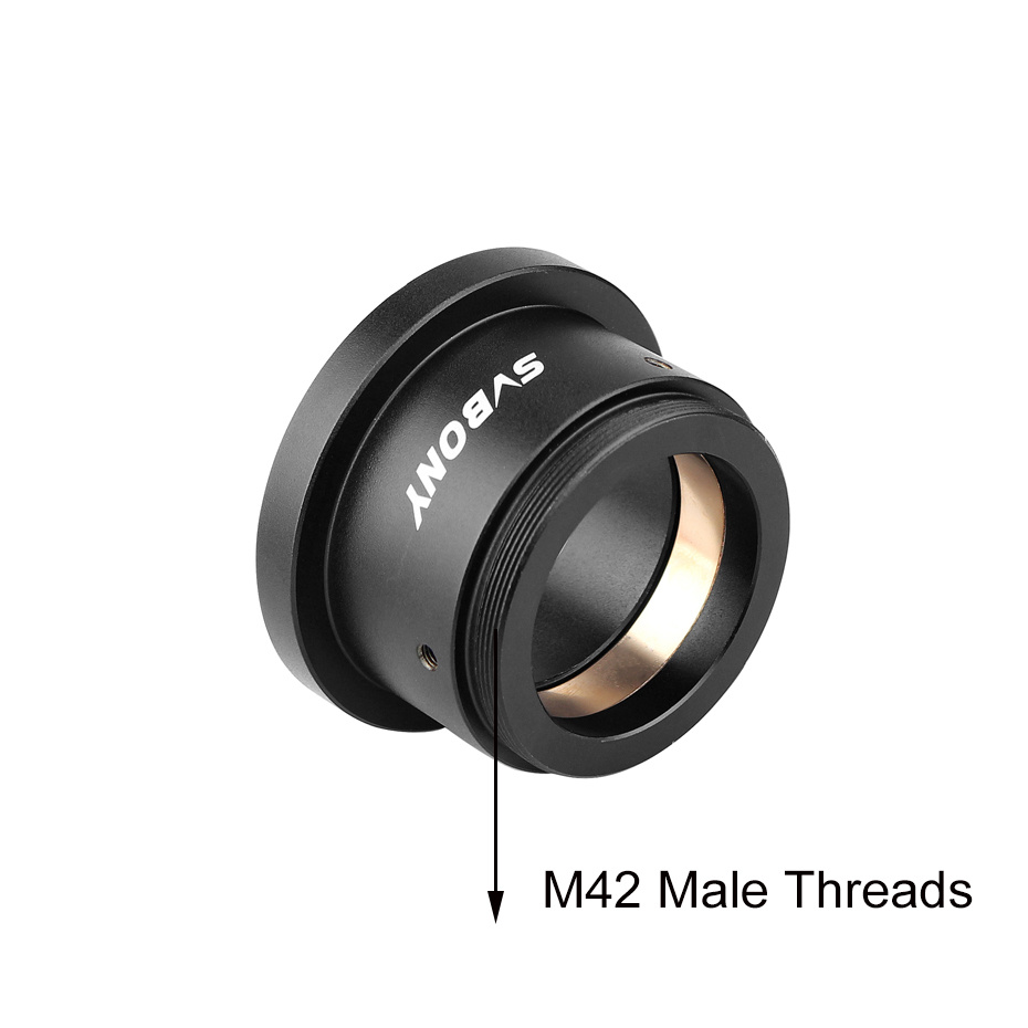 Запчасти и аксессуары для бинокля и подзорной трубы SVBONY Адаптер M48 ...
