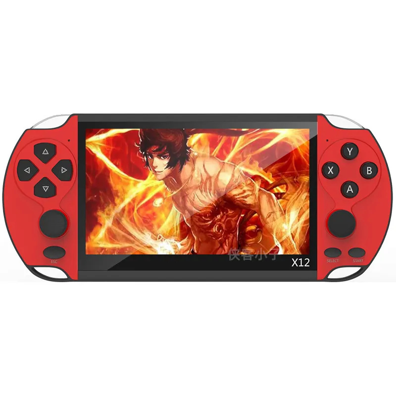PSP X12 Портативная игровая консоль 5,5 дюйма ОЗУ 16G 10000+ Различные ...