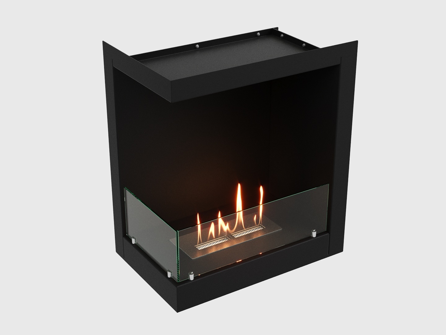 Встроенный биокамин Lux Fire Угловой 555 М (левый угол) купить на OZON ...