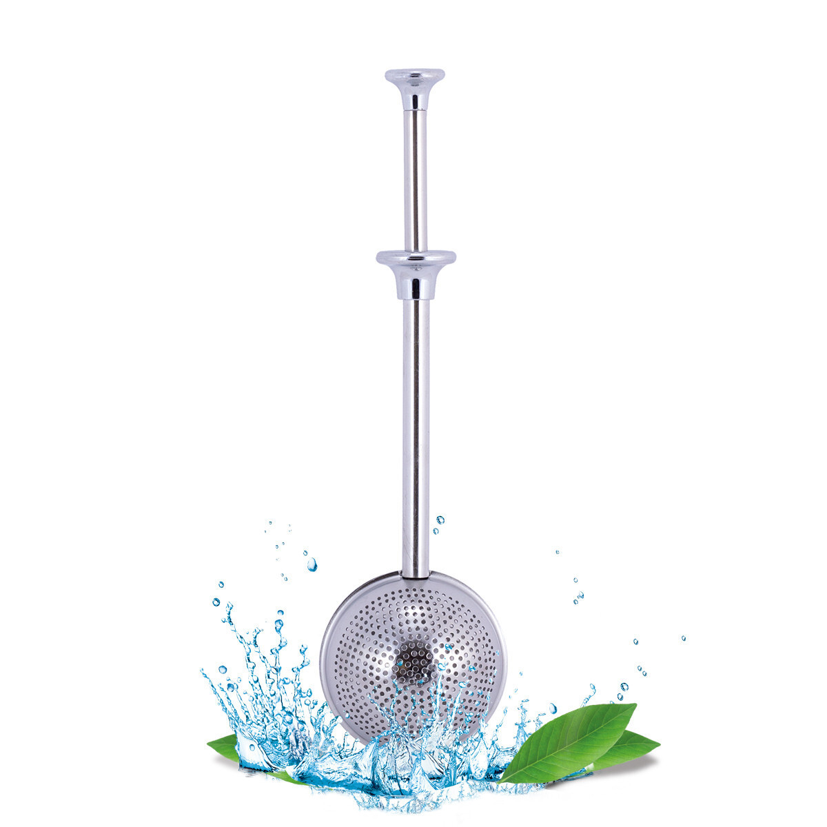 Ситечко для заваривания чая 18,5х5 см. Kamille KM-8842 (серебристый ...