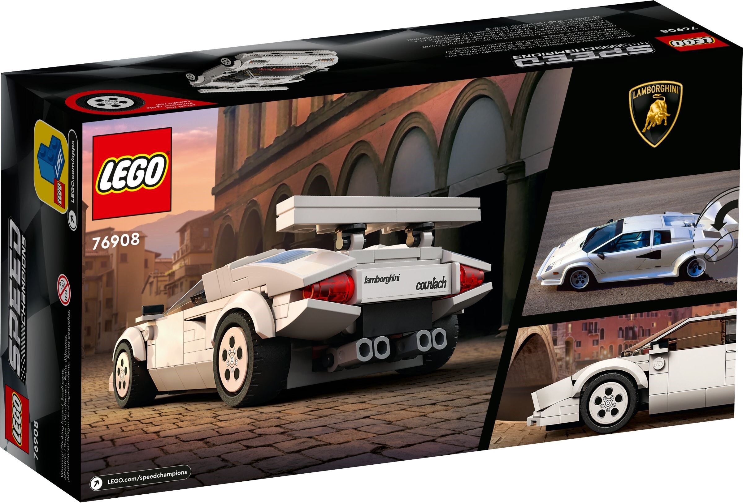 Конструктор Lego 76908 Lamborghini Countach купить на OZON по низкой ...