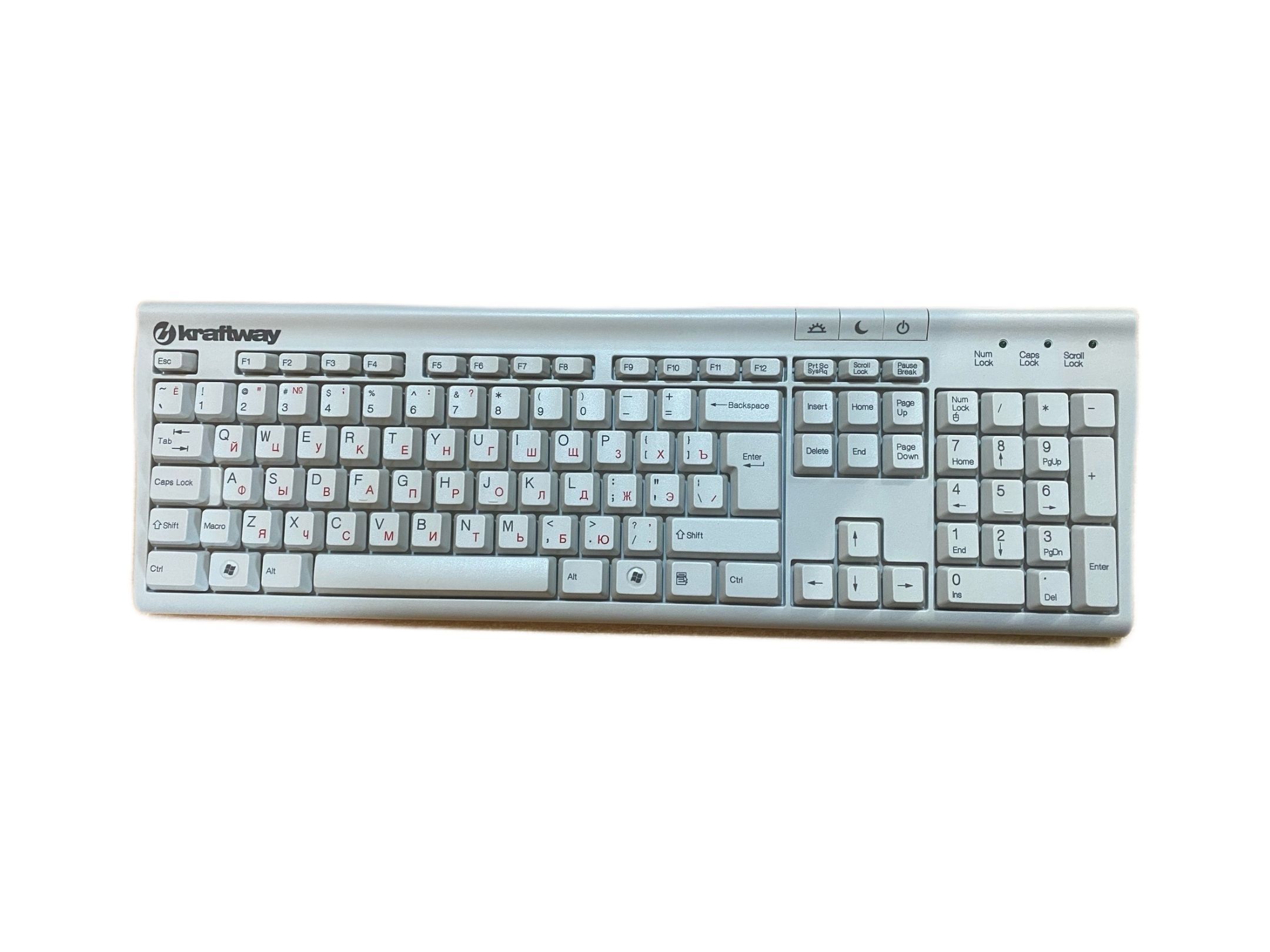 Клавиатура Chicony KB-9810 (брендирована Kraftway) Box разъём PS/2 - это не USB!!! - для ...