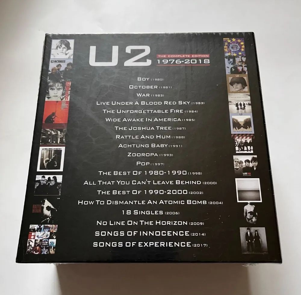 CD Набор компакт-дисков U2 The Complete Edition 1976 201 Collection, 19 компакт-дисков - купить ...