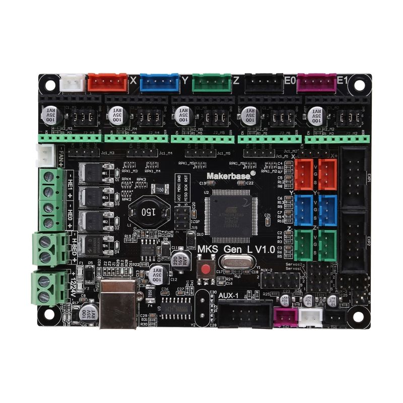 Плата контроллера MKS Gen L V1.0 для 3D-принтера купить на OZON по ...