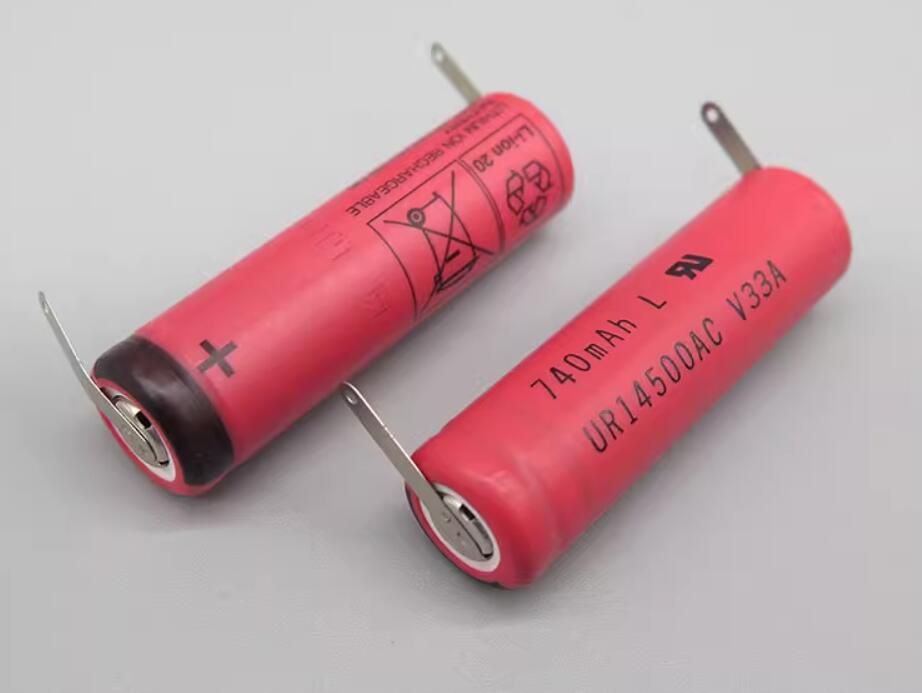 Оригинальная версия UR14500AC 3.7V 740mAh 14500 литий с никелем на ...