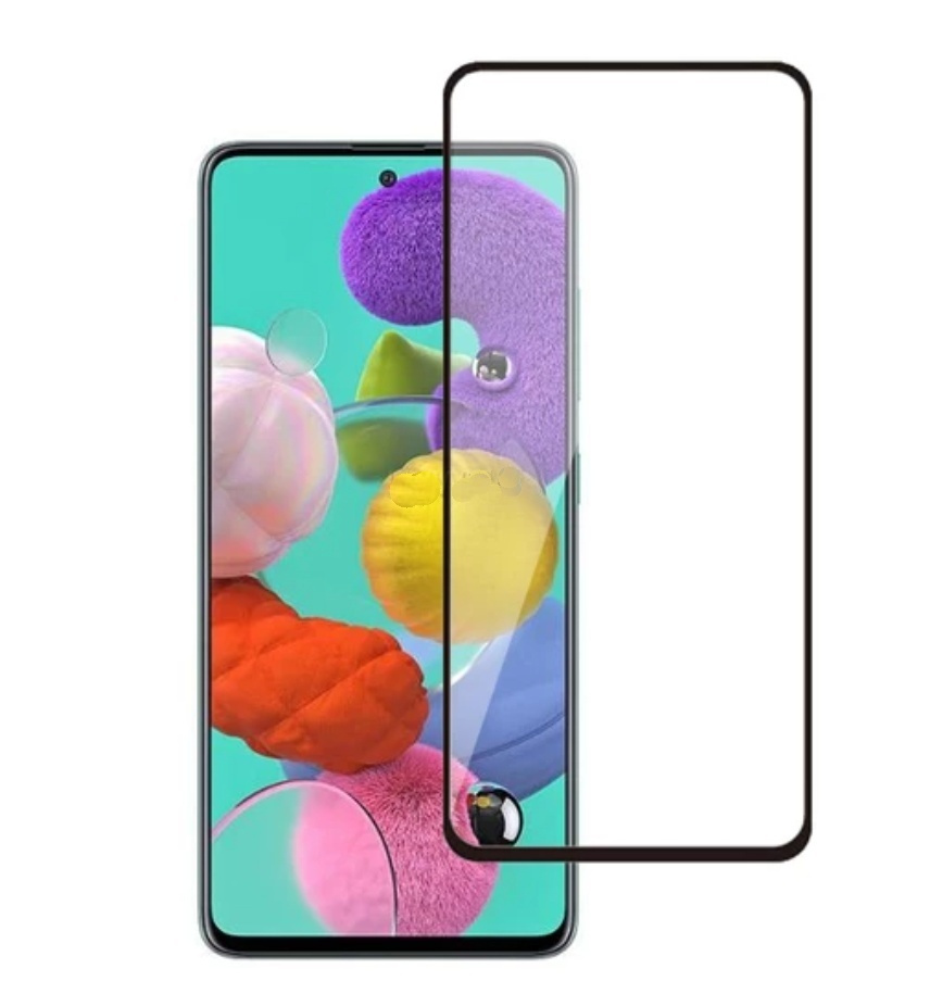 Защитное стекло Level Up OG для Samsung A51 2020 (SM-A515F) Black ...