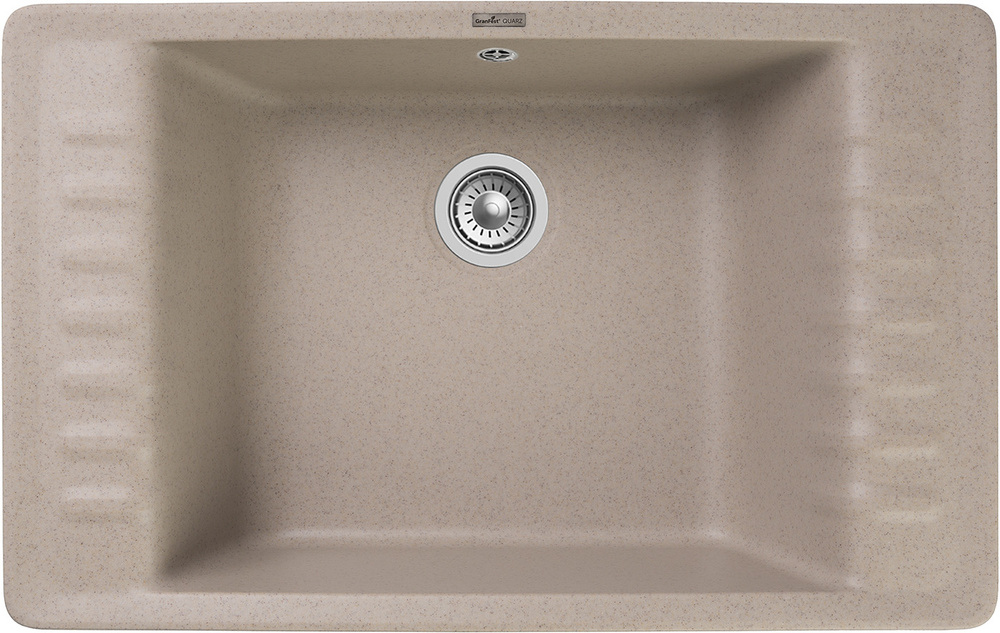 Мойка кухонная Granfest Quarz 71 песок - купить с доставкой по выгодным ценам в интернет ...
