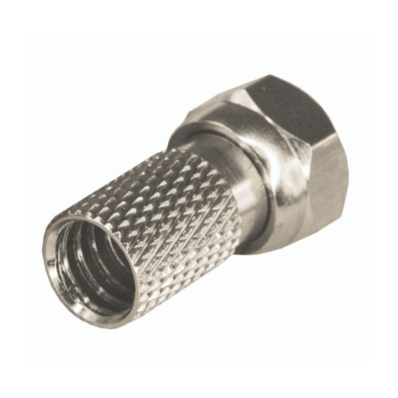 Антенный разъем Proconnect штекер F с резиновым уплотнителем коннектор на коаксиальный кабель