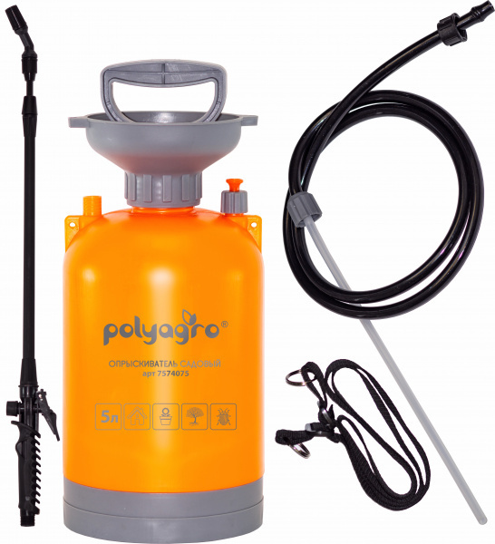Опрыскиватель садовый пневматический 5 л Polyagro - купить по выгодной цене в интернет-магазине ...