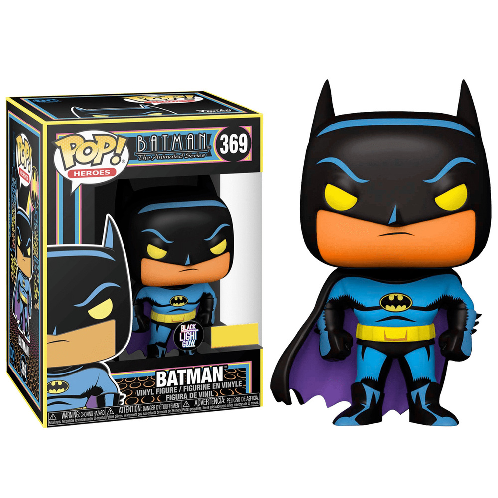 Фигурка Funko POP Batman Black Light (Эксклюзив Hot Topic) из комиксов ...